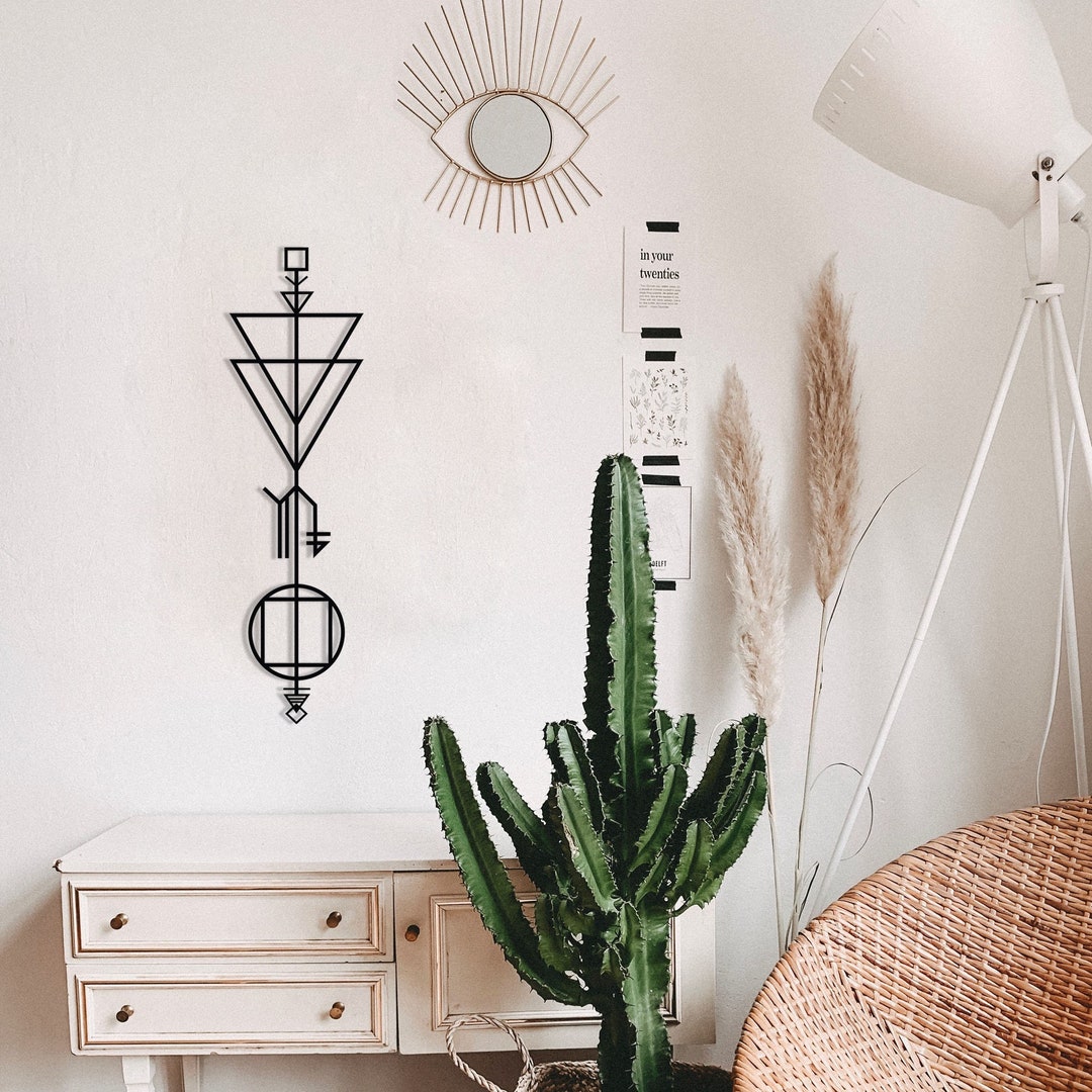 Capricorn Metal Wall Decor, Astrology Wall Art, Capricorn Metal Sign ...