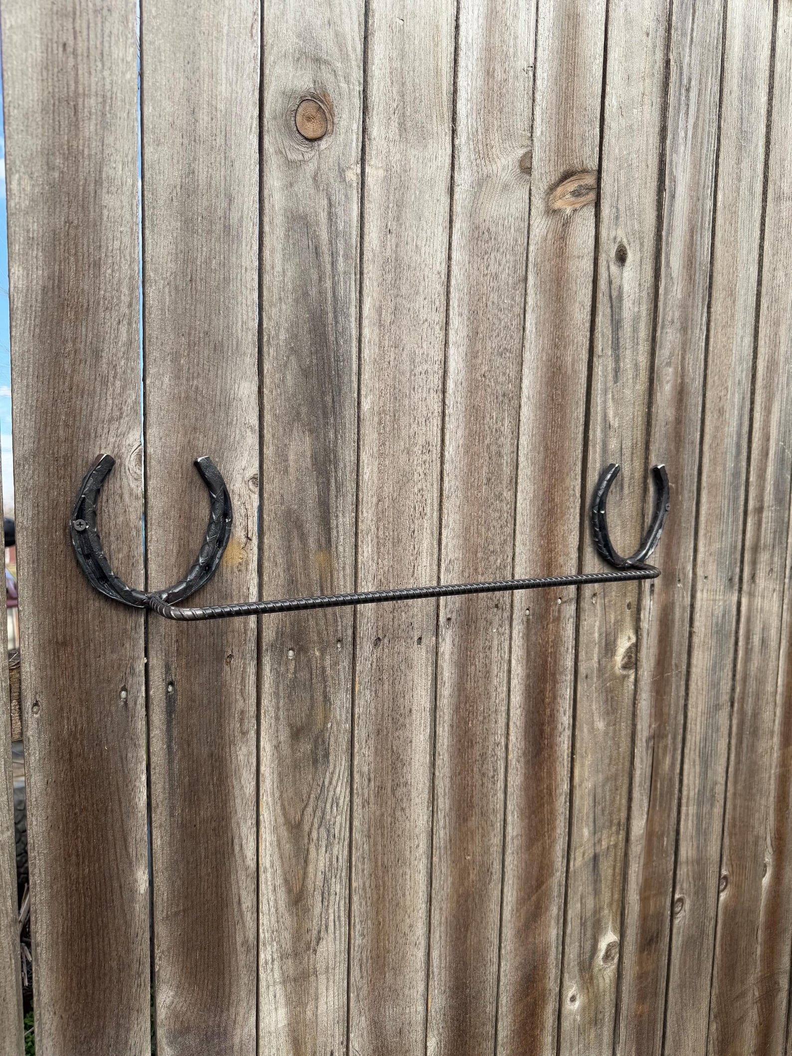 Towel Bar Hanger Horseshoe Towel Bar Rack Kitchen Bathroom Towel ...