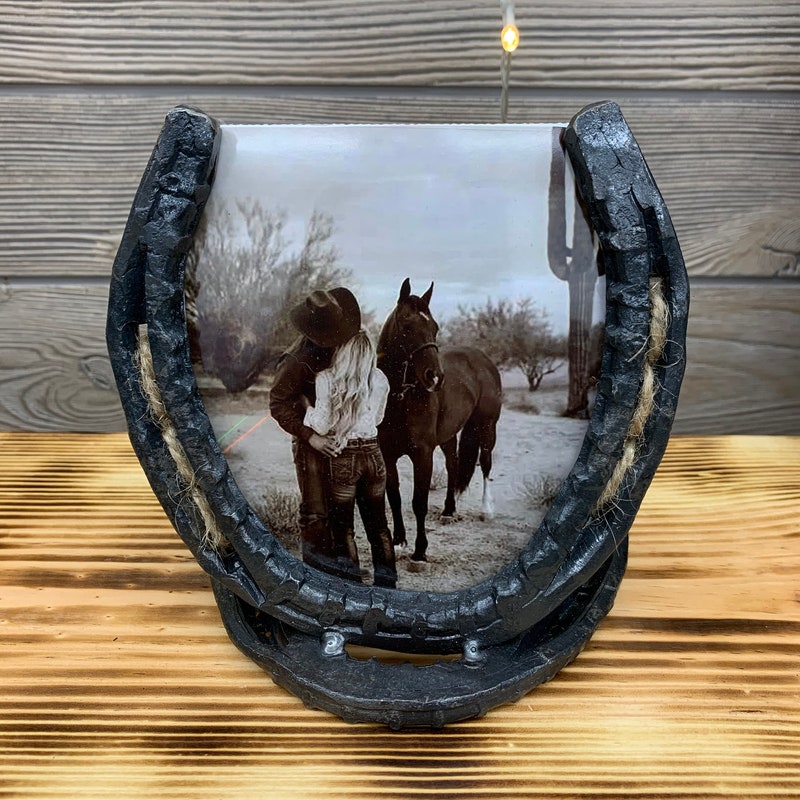 Framed Horseshoe - Etsy