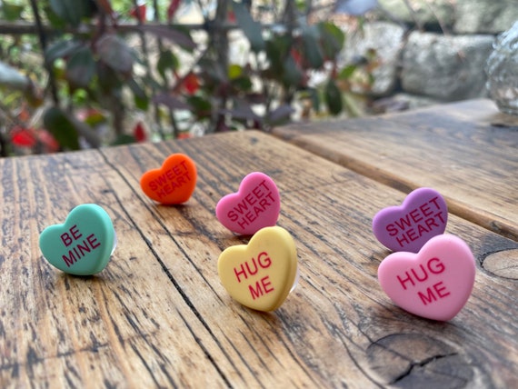 Croc Love Heart Charms - Etsy UK