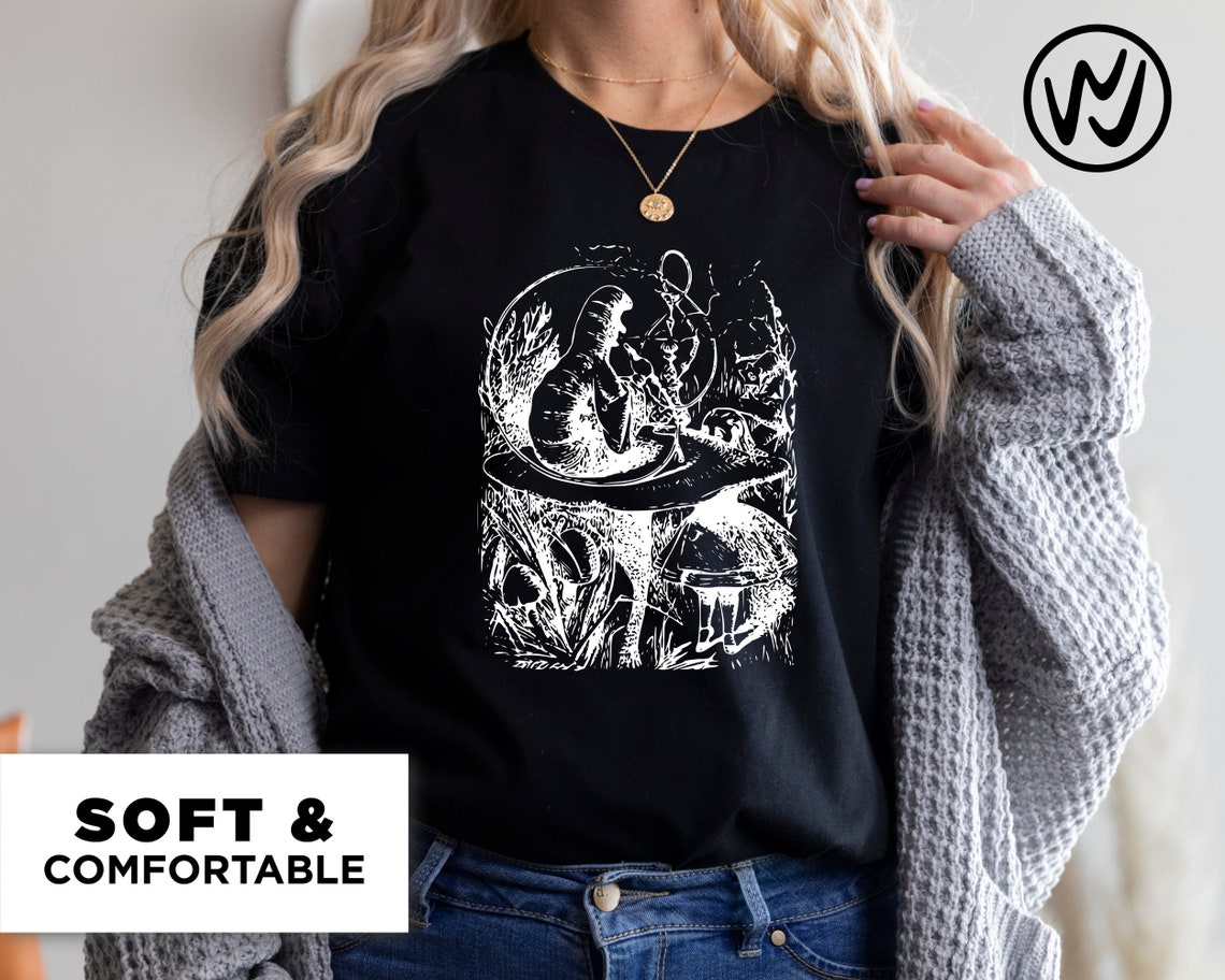 Alice in Wonderland Shirt Absalom the Caterpillar Vintage - Etsy