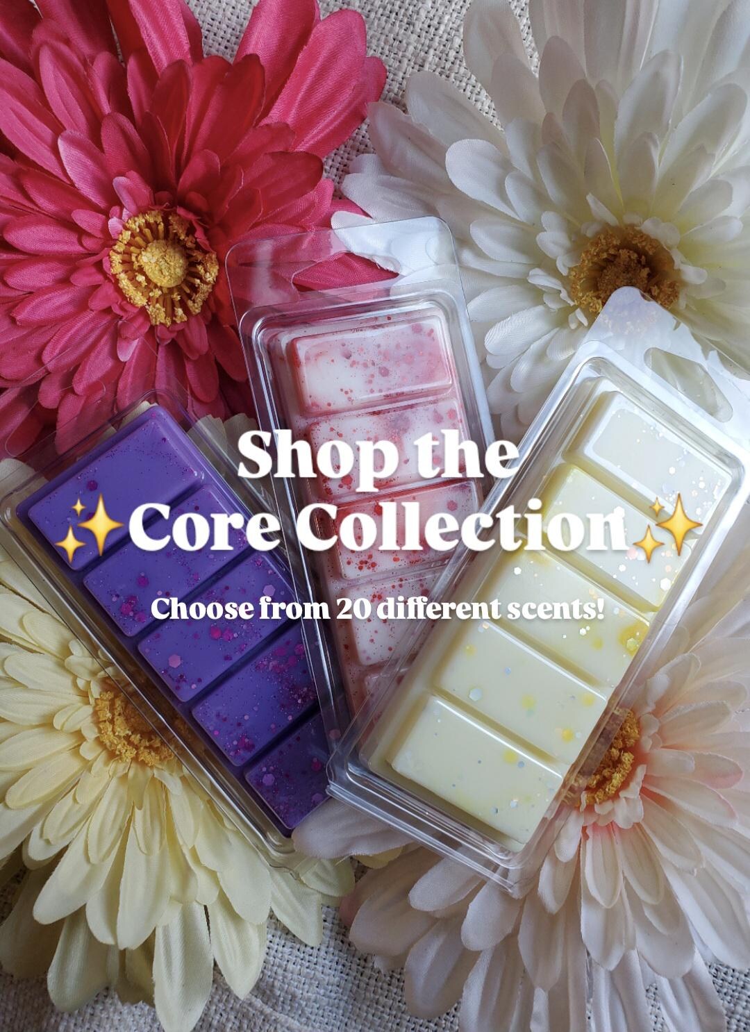 Wax Melt Snap Bars / Soy Wax / Core Collection - Etsy