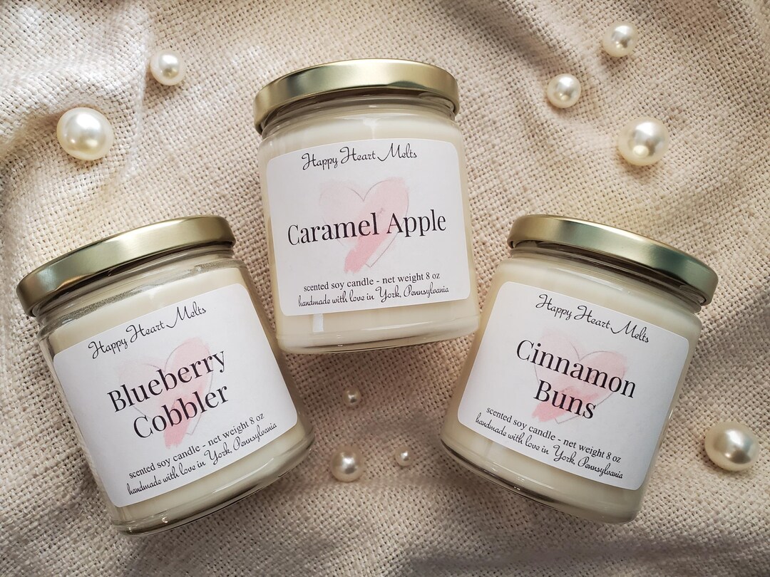 8 Oz Candle Jar / Core Collection / Choose Your Scent - Etsy