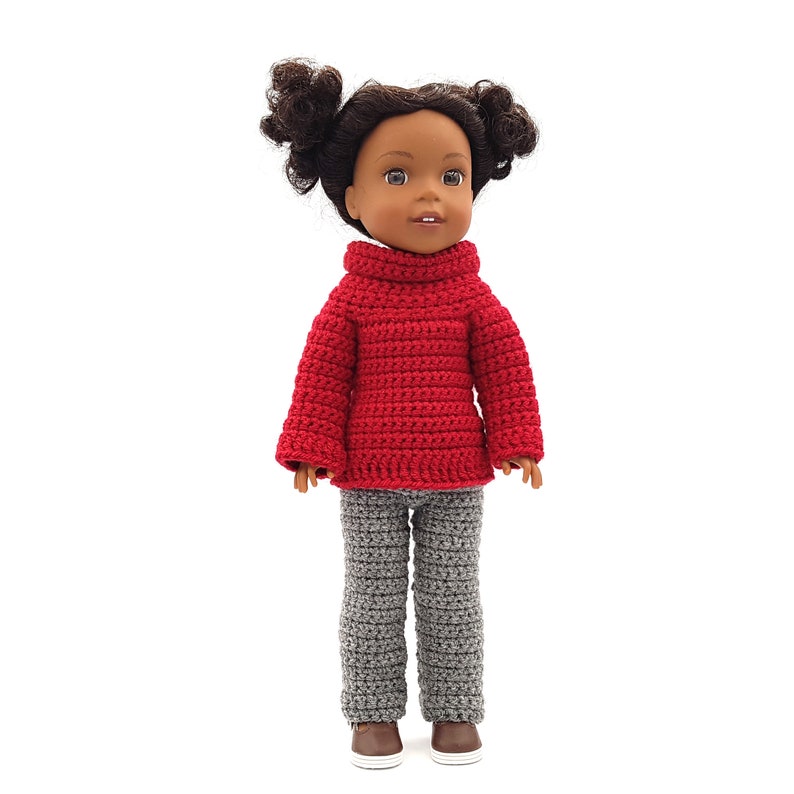 Crochet Pattern for Wellie Wishers (14,5”), Hearts for Hearts Girls(14 ...