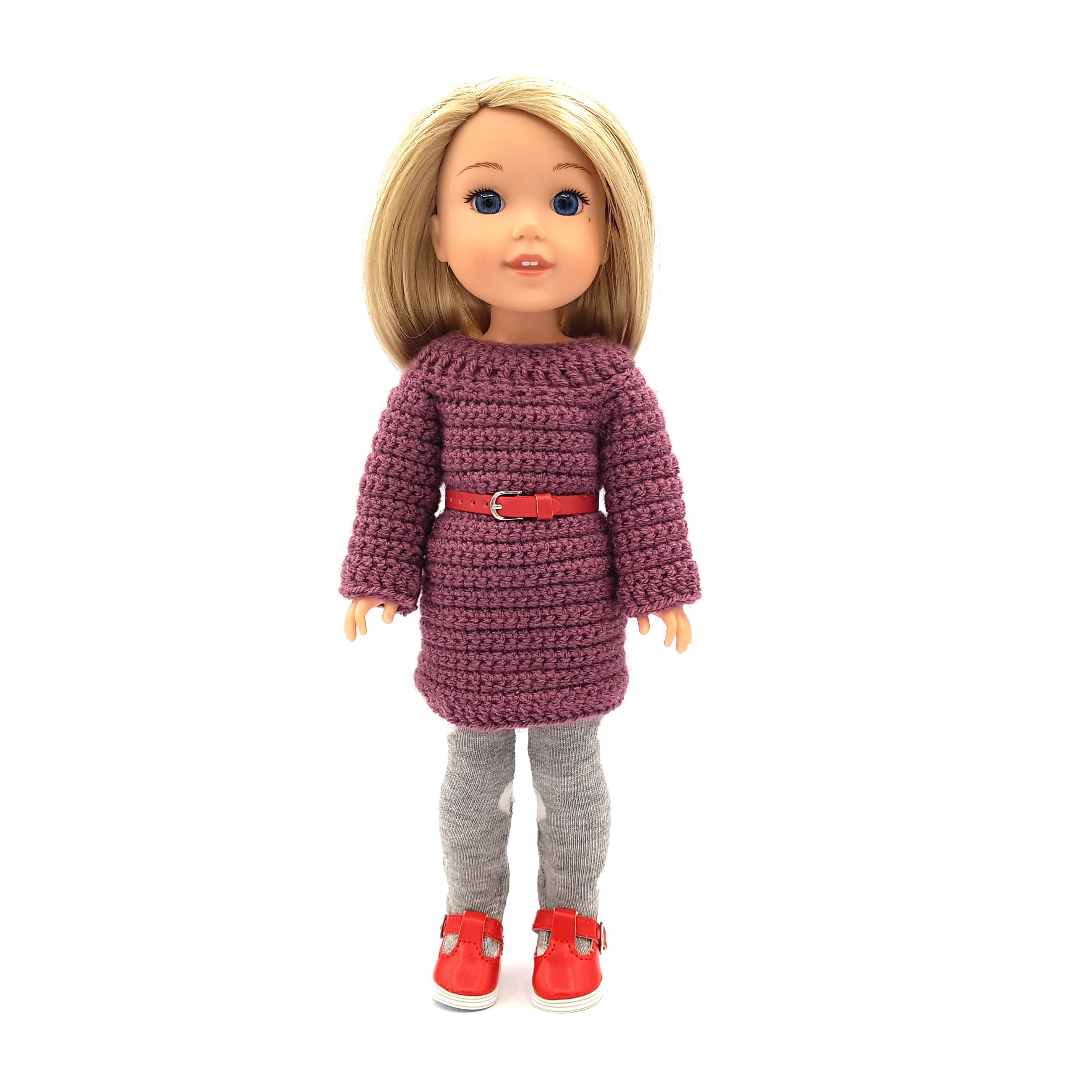 Crochet Pattern for Wellie Wishers 14,5, Hearts for Hearts Girls14 and ...