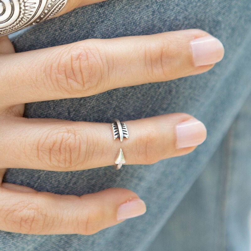 Mid Finger Ring - Etsy