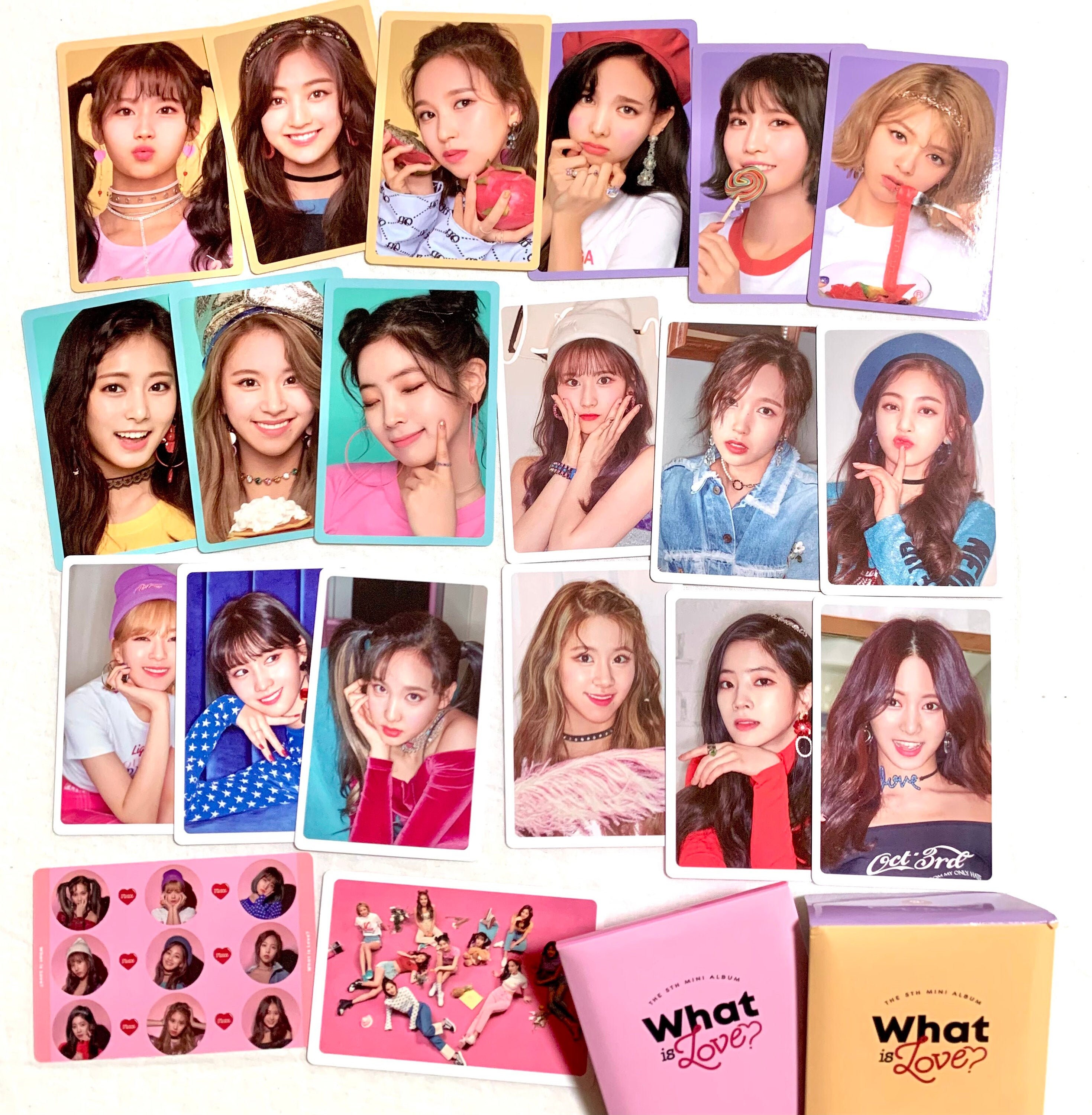 Twice Official Photocard FANCY Pre order Trading Card