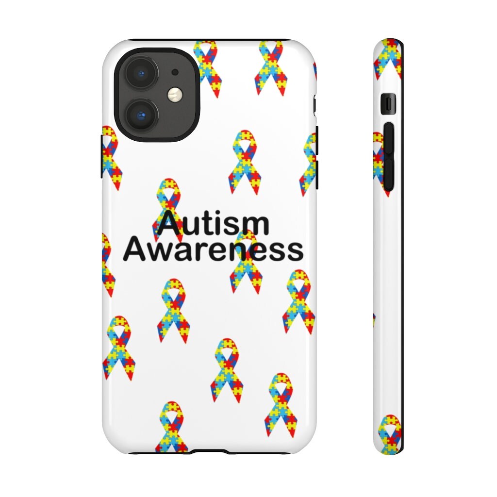Autism Awareness, Autism, Autism Ribbon, Puzzle Piece, iPhone Case ...