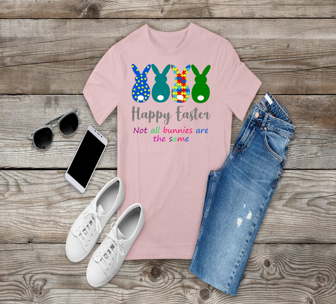 Easter Not All Bunnies Down Syndrome Autism Teal Green Cerebral Palsy ...