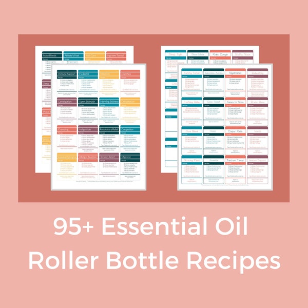Essential Oil Roller Bottles - Etsy