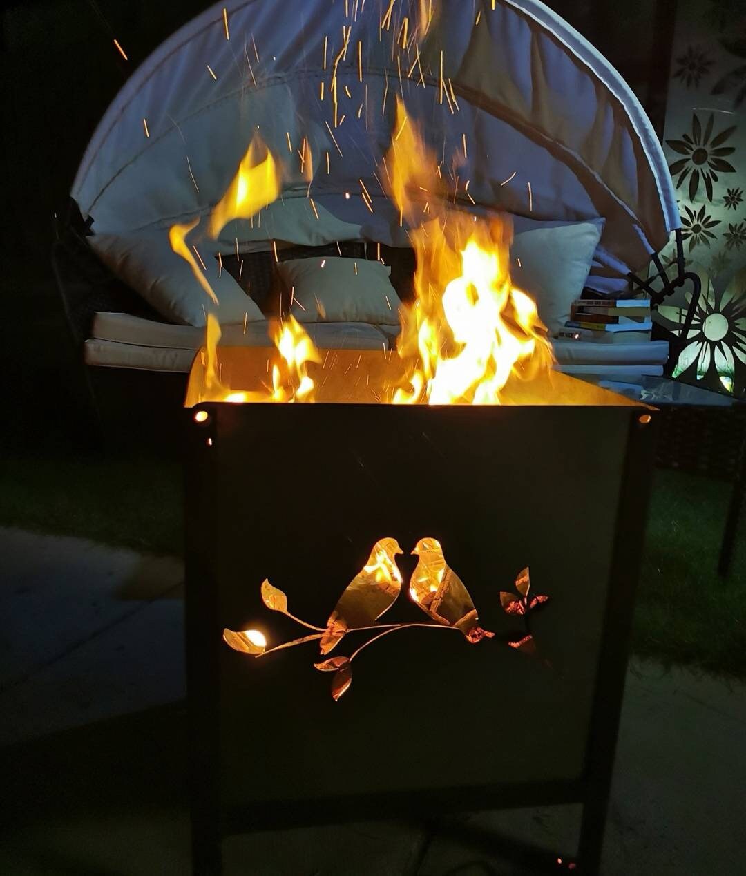 Firepit Custom Design - Fully Personalised Steel Fire Pit - Etsy