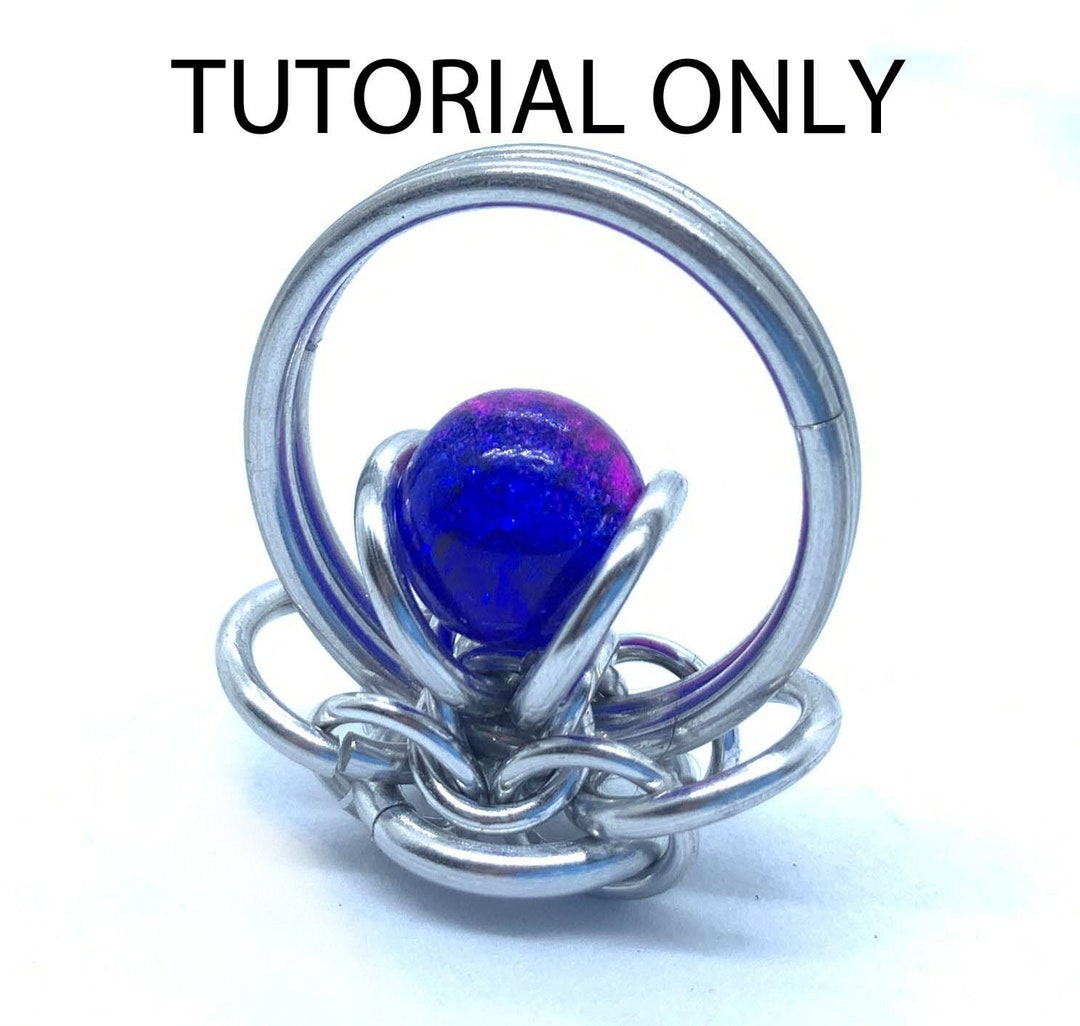 Chainmail Standing Flare Basket TUTORIAL - Etsy