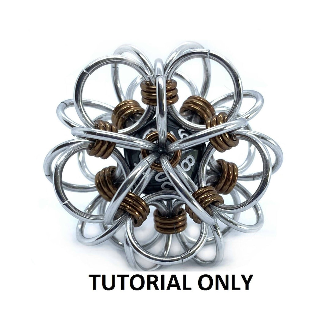 Chainmail Japanese Ball Orb Dice Capture Multiple Sizes TUTORIAL - Etsy