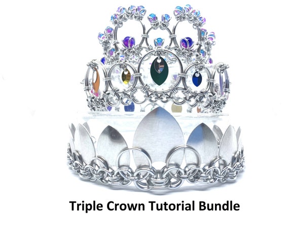Triple Crown Tutorial Bundle - Etsy