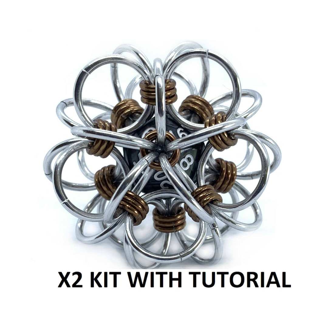 Chainmail Japanese Ball Orb D20 Dice Capture X2 KIT With TUTORIAL - Etsy