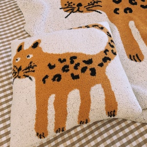 Cheeky Leopard on Super Plush Fabric! Snuggly & Stretchy Leopard Throw ...