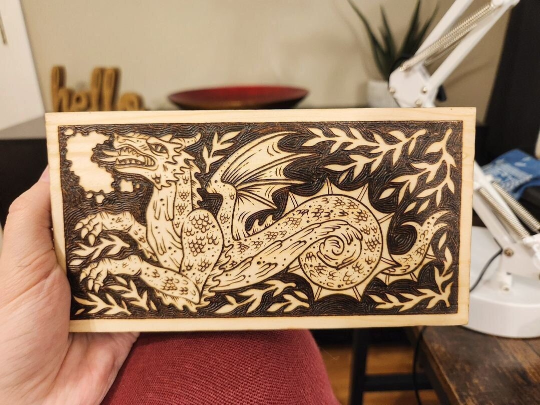 Wyrmwood Pyrography