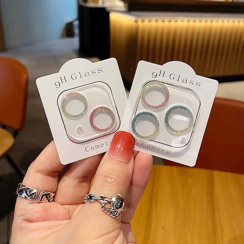IPhone 14 13 12 Camera Lens Protector, Bling Camera Lens Cover Sticker ...