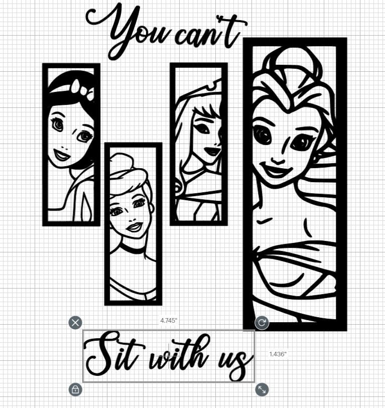 OG Princesses SVG Snow White Cinderella Sleeping Beauty - Etsy