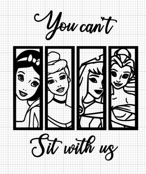 OG Princesses SVG Snow White Cinderella Sleeping Beauty - Etsy