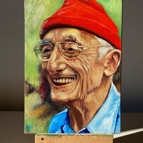 Jacques Cousteau - Etsy