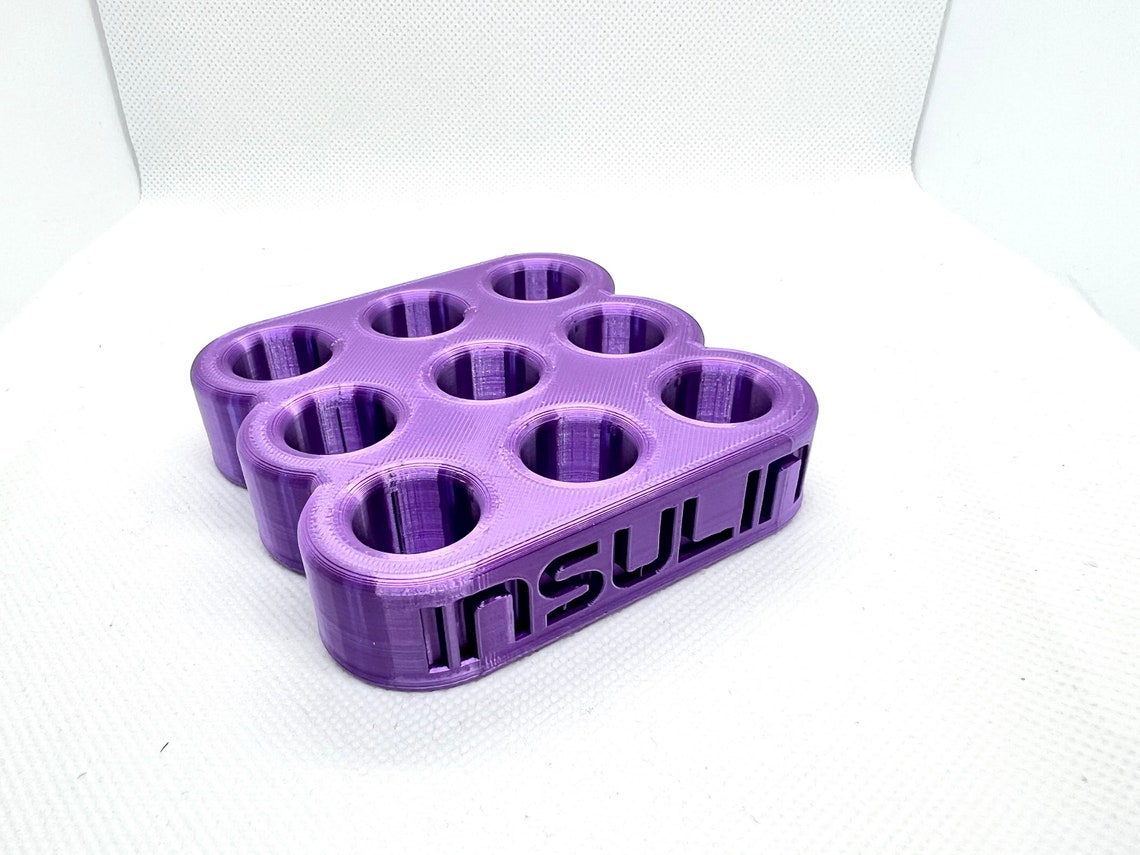 Insulin Holder 3D Printed Storage Visual Amount - Etsy
