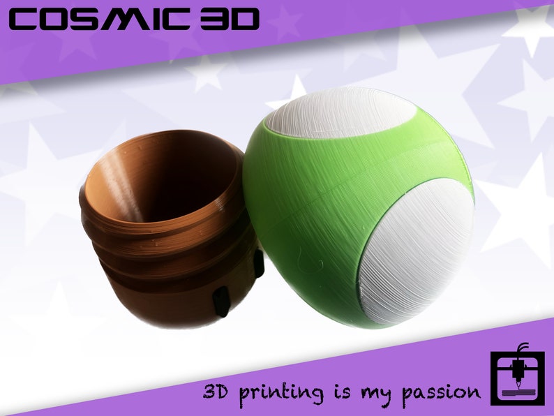 Super Mario Mushroom Money Box Coin Bank Colourful 3D - Etsy