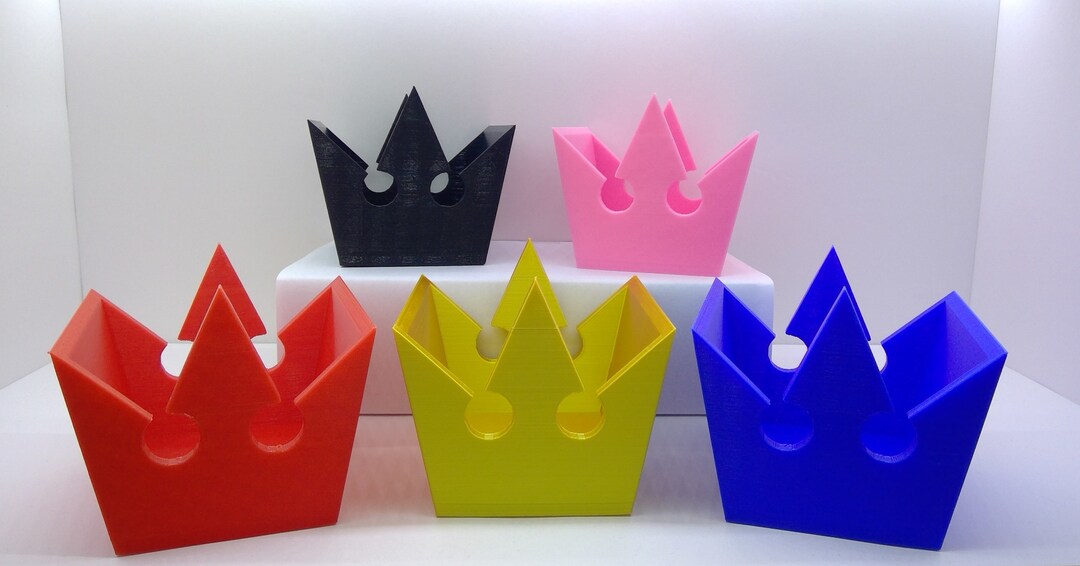 Kingdom Hearts Crown Container - Etsy