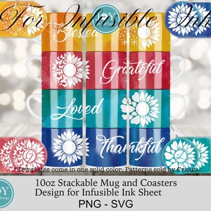 10oz Cricut Stackable Mugs Svg Mugs and Coasters Cricut Mug - Etsy