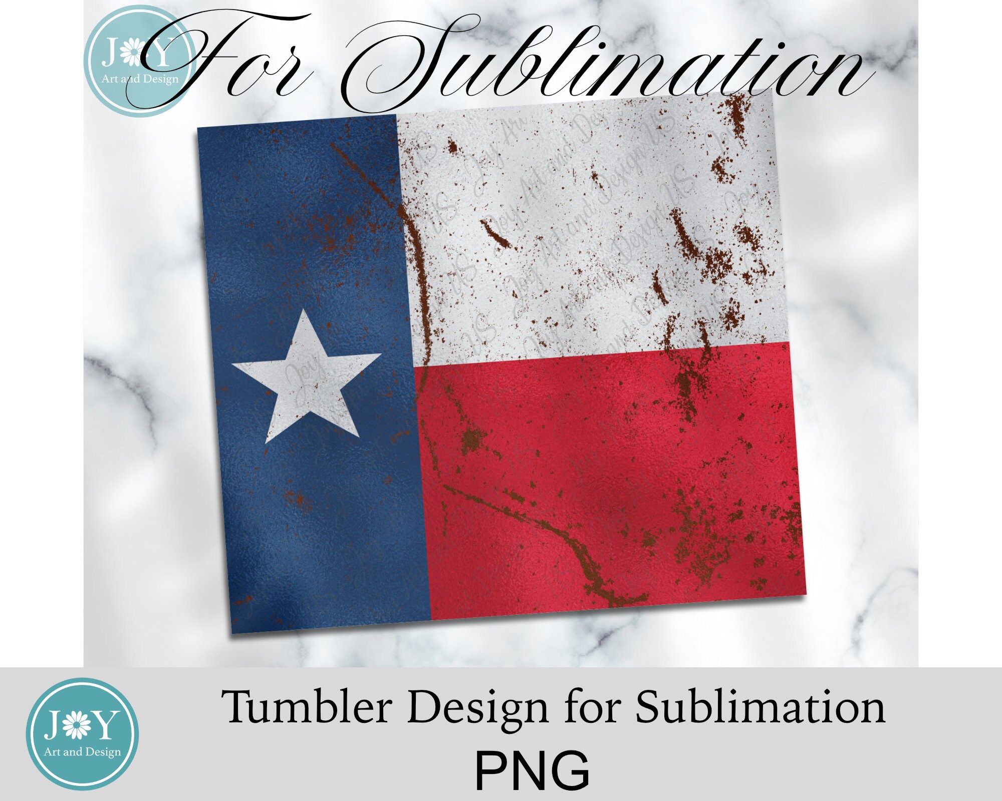 Texas Flag Sublimation Design for 20oz Skinny Tumblers - Etsy