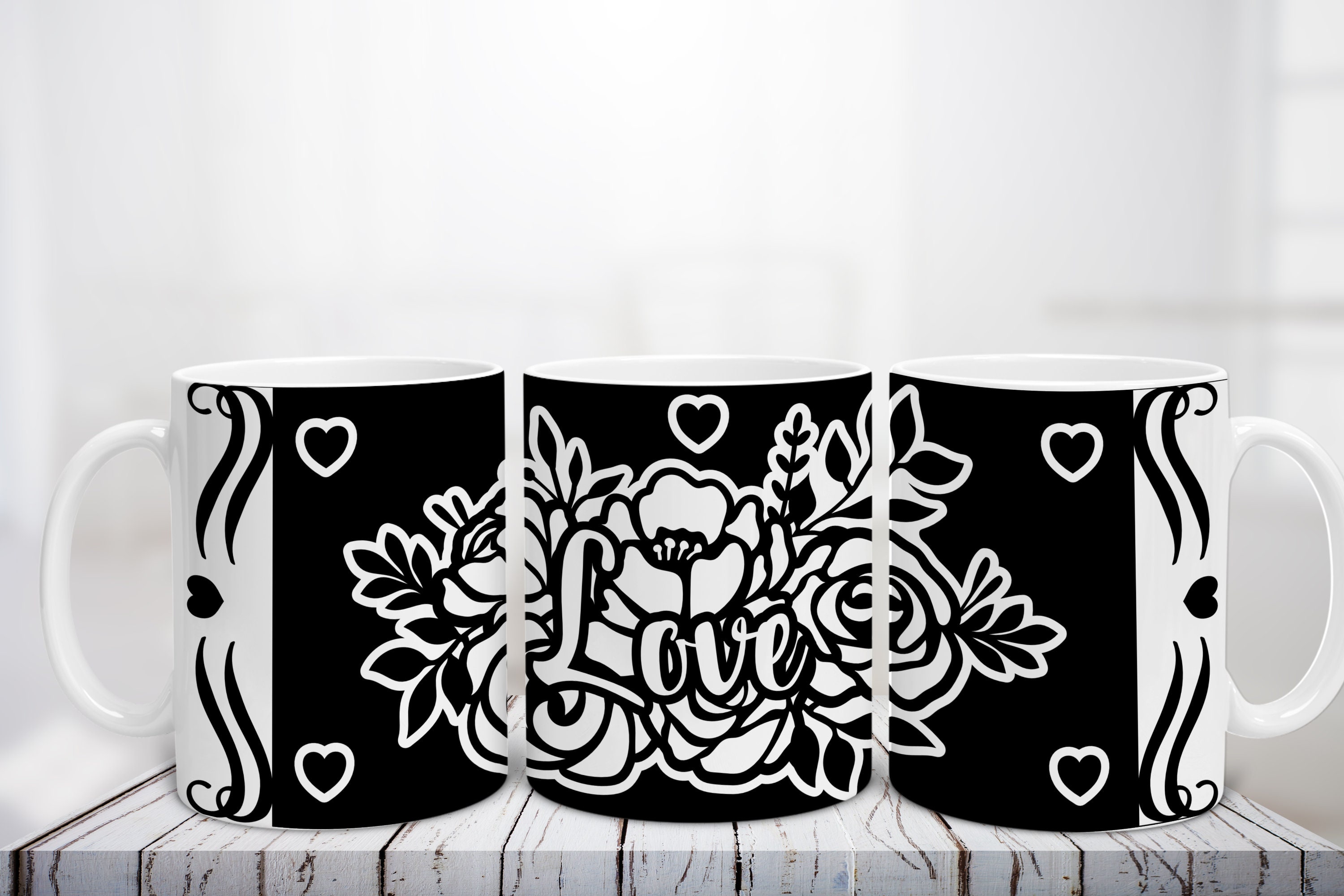 Cricut Mug Press Svg Vorlage für Infusible Ink Sheet. | Etsy