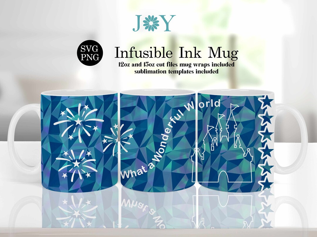 Magic Castle Digital Mug Design, Cricut Mug Press Design, 12oz and 15oz ...