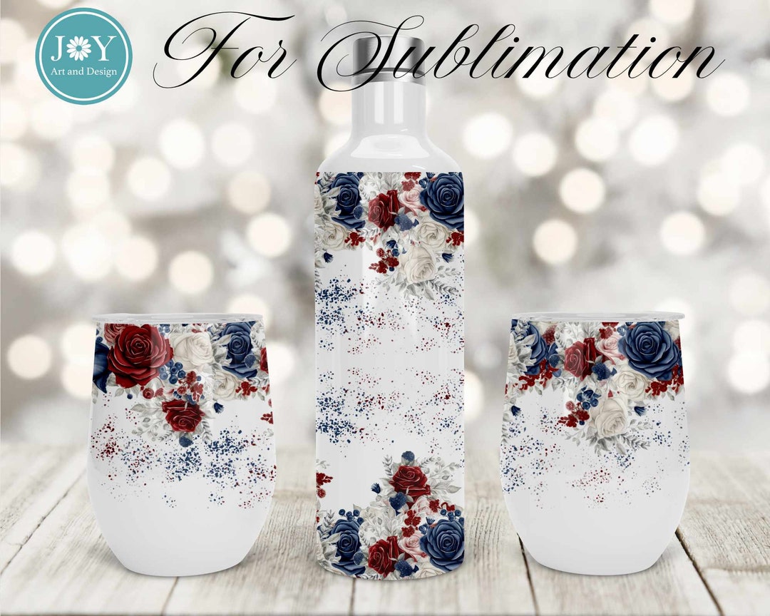 12 Oz Wine Set Tumblers Sublimation Design Instant Download - Etsy