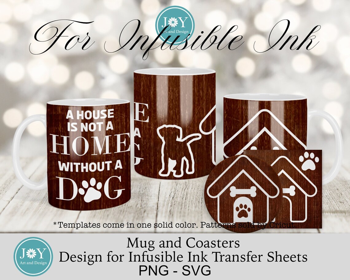 Dog Cricut Mug Press Svg Design for Infusible Ink Sheet | Etsy