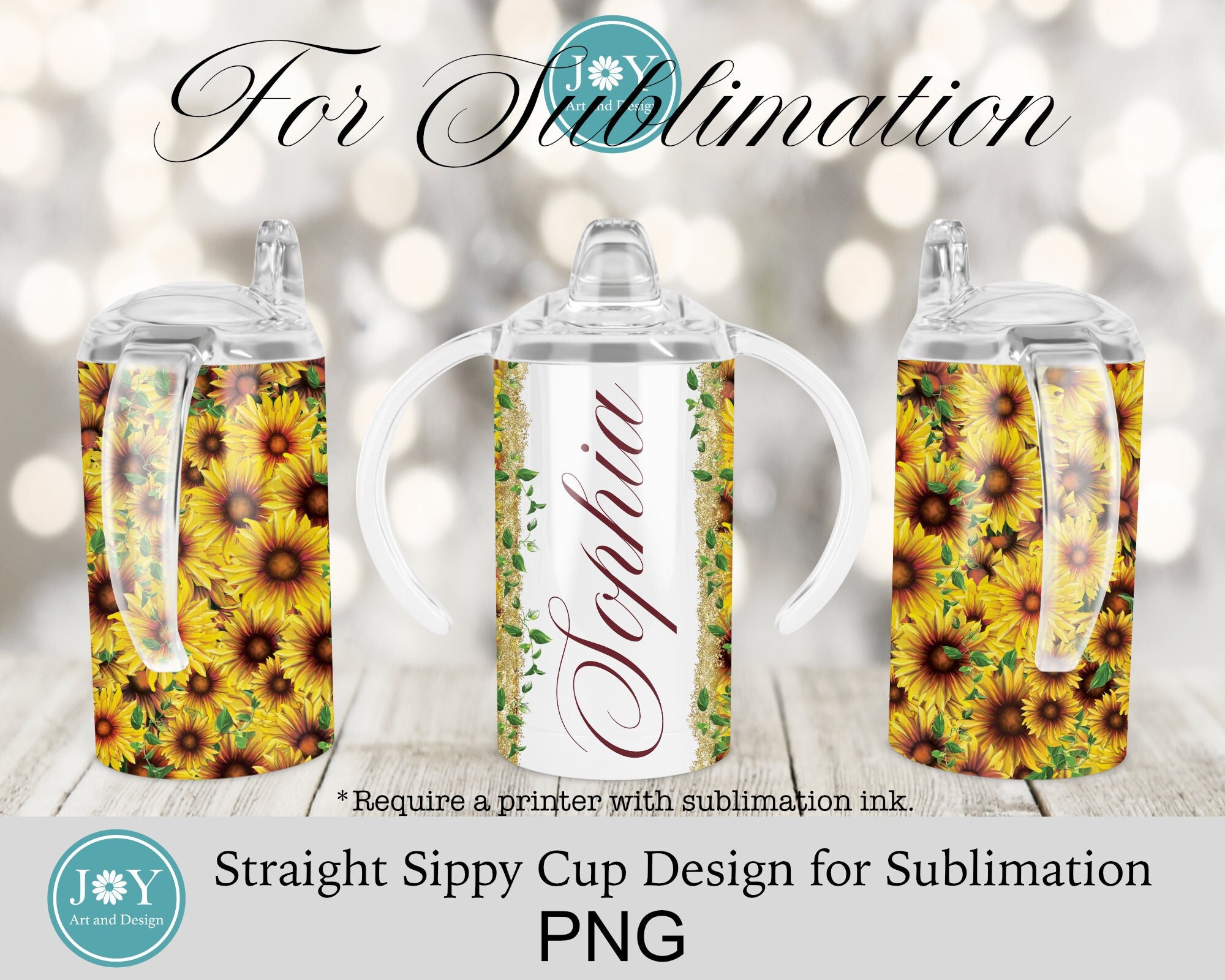 Straight Sippy Cup Sublimation Design Digital Sublimation - Etsy