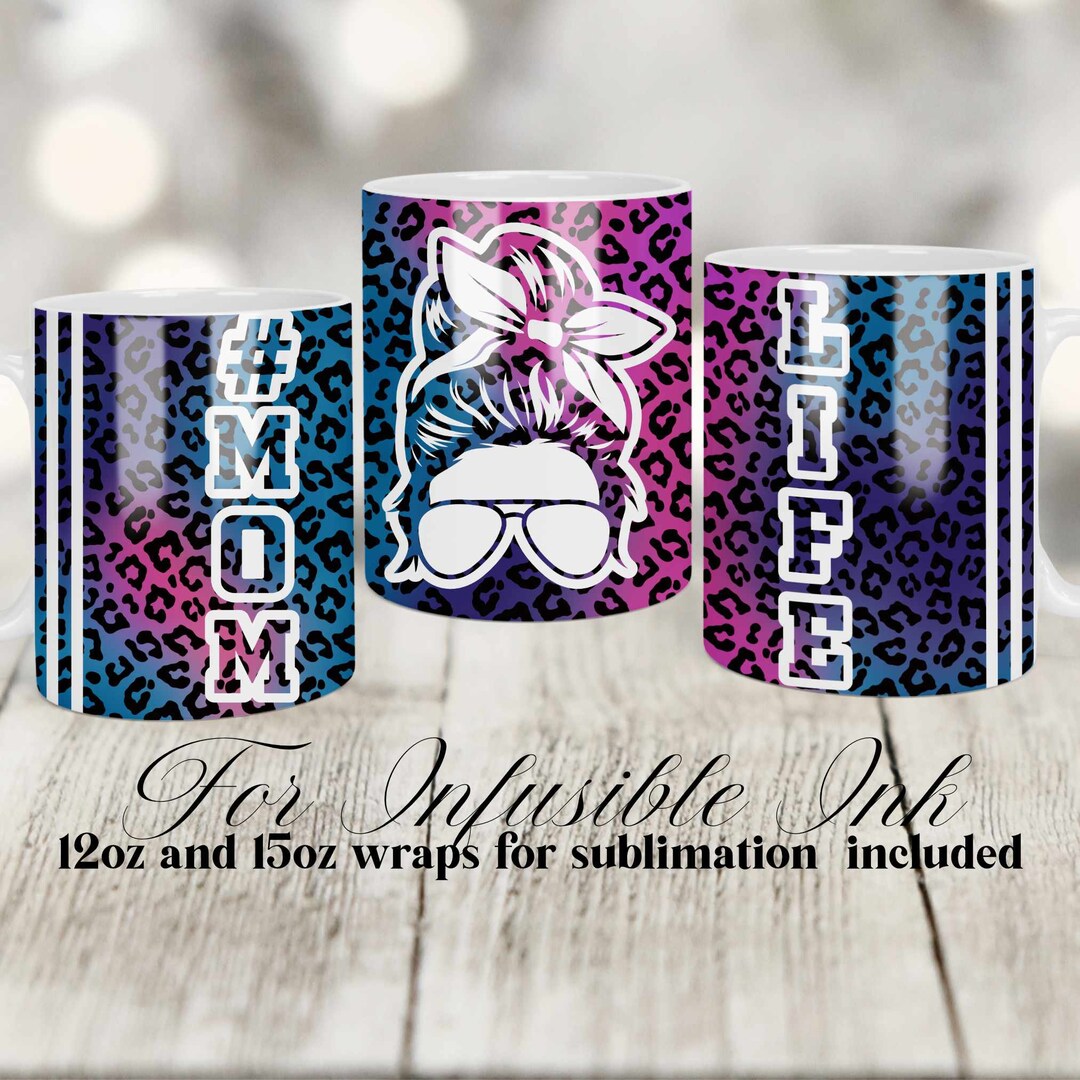 Cricut Mug Press Svg, Cricut Designs, Mom Life Mug Press SVG, Mum Wrap ...