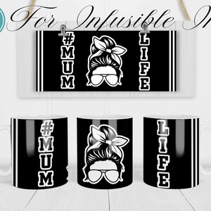 Cricut Mug Press Svg Cricut Designs Mom Life Mug Press SVG - Etsy