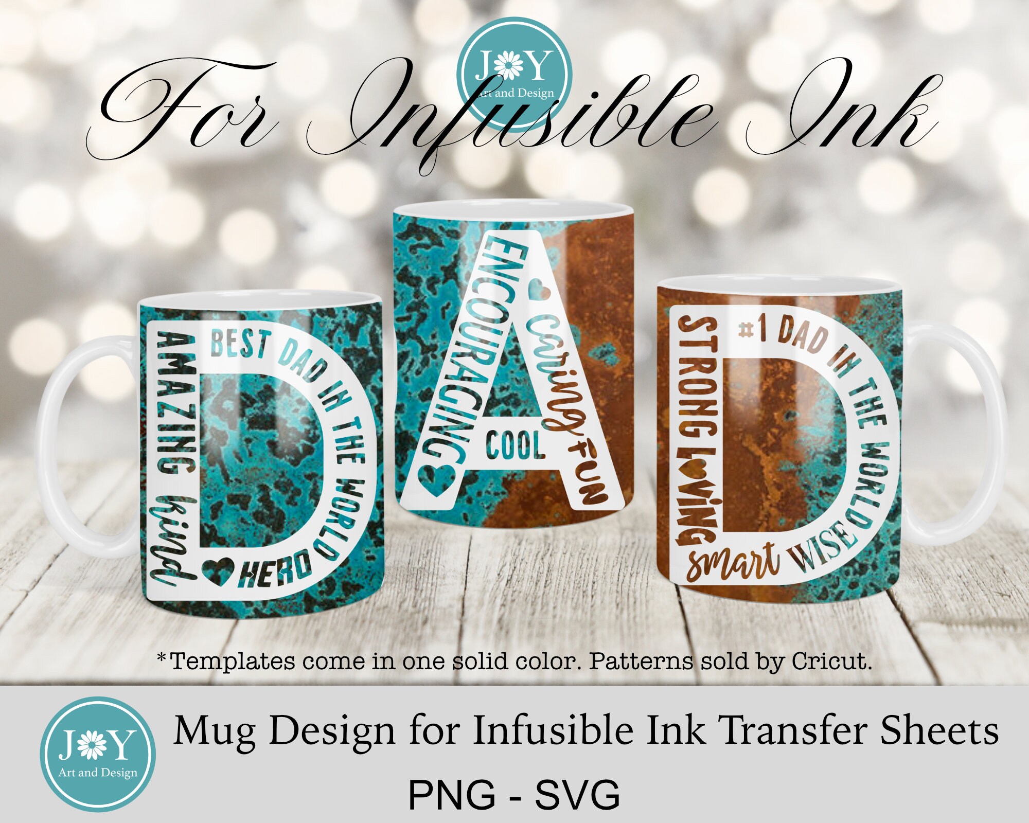 Dad Cricut Mug Press Svg Design Infusible Ink Mug SVG - Etsy