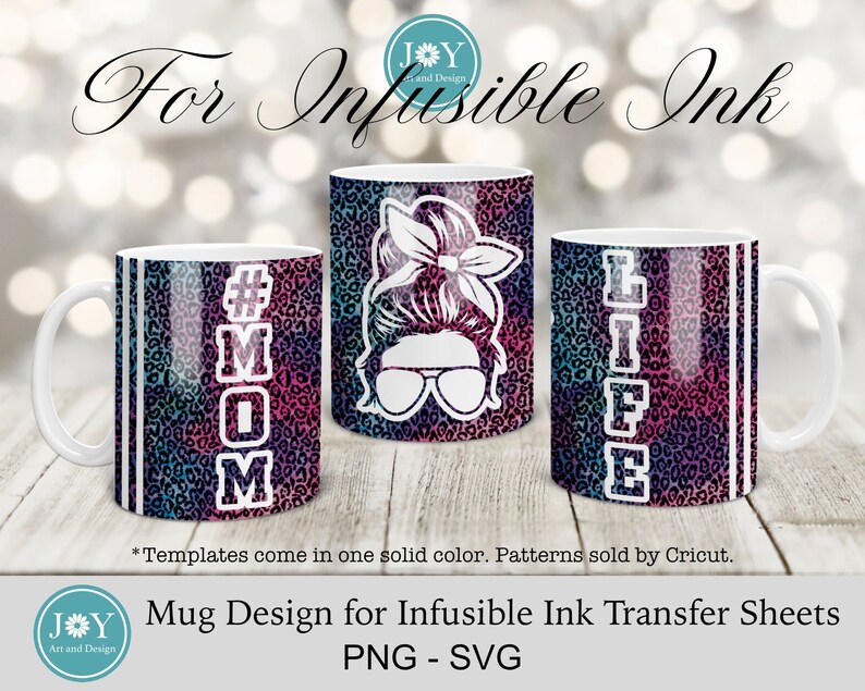 Cricut Mug Press Svg Cricut Designs Mom Life Mug Press SVG - Etsy