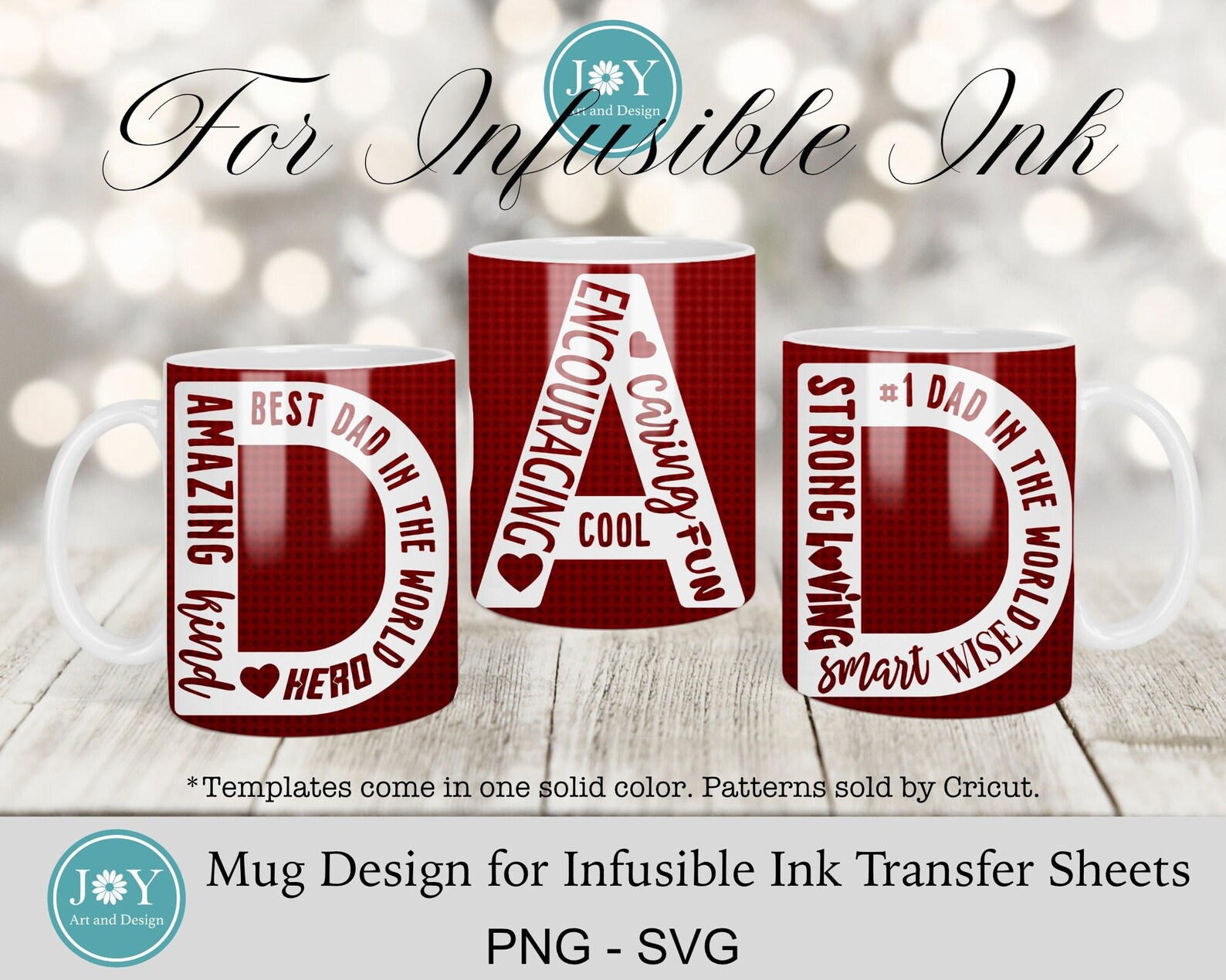 Dad Cricut Mug Press Svg Design Infusible Ink Mug SVG - Etsy