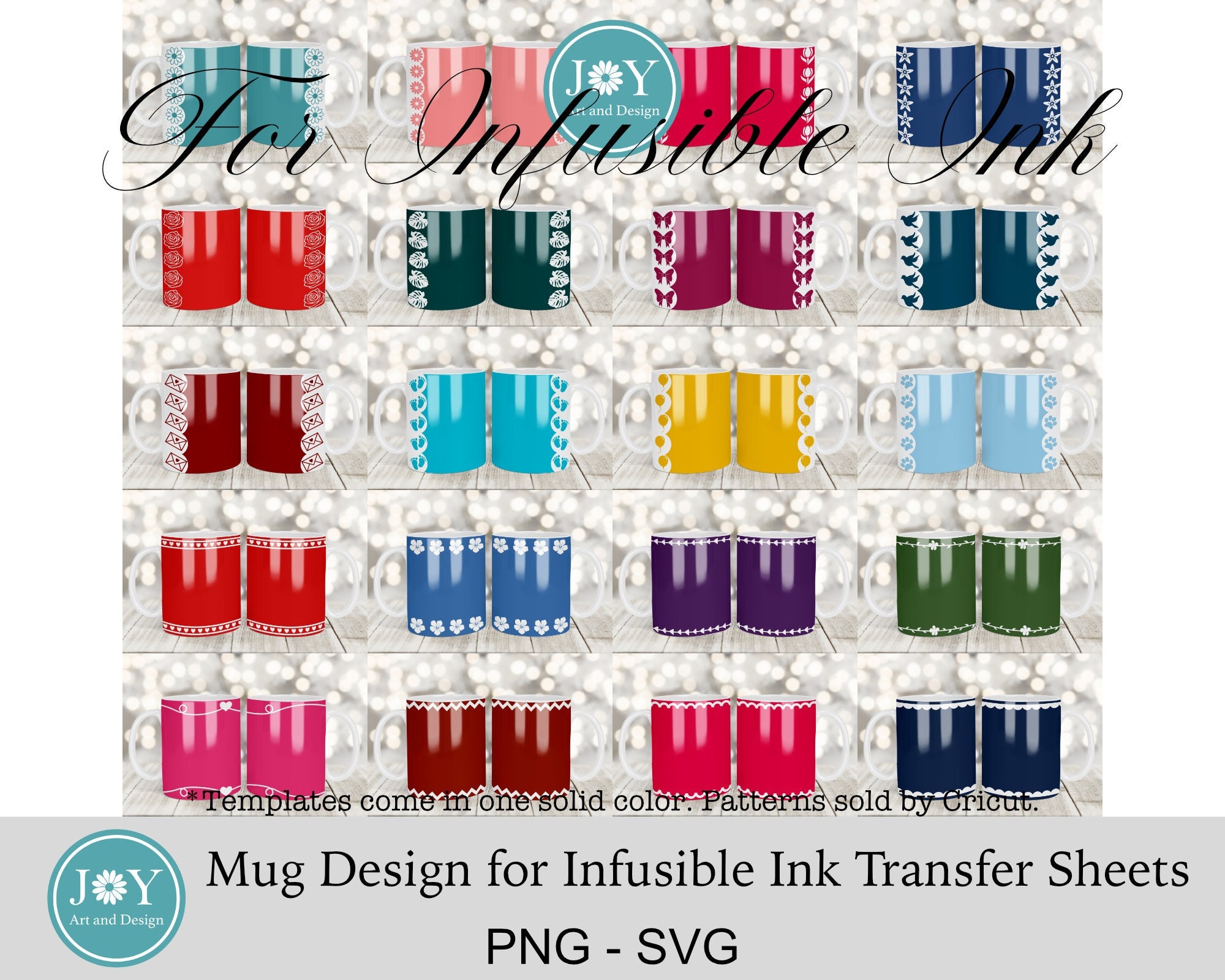 20 Borders and Frames Bundle Mug Svg Designs Cricut Mug Press - Etsy Canada