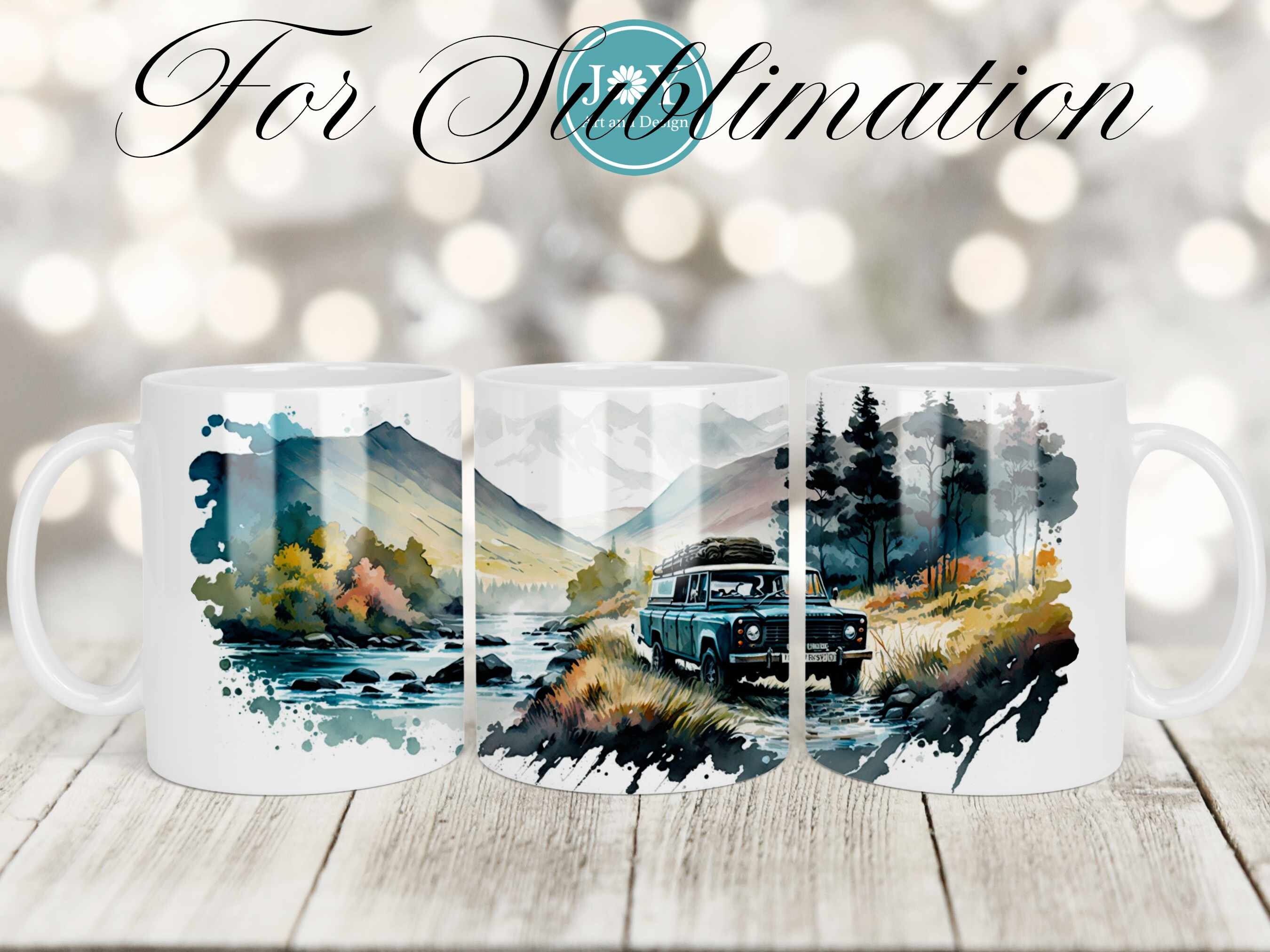 Wild Life Mug Sublimation Design off Road Coffee Mug PNG - Etsy