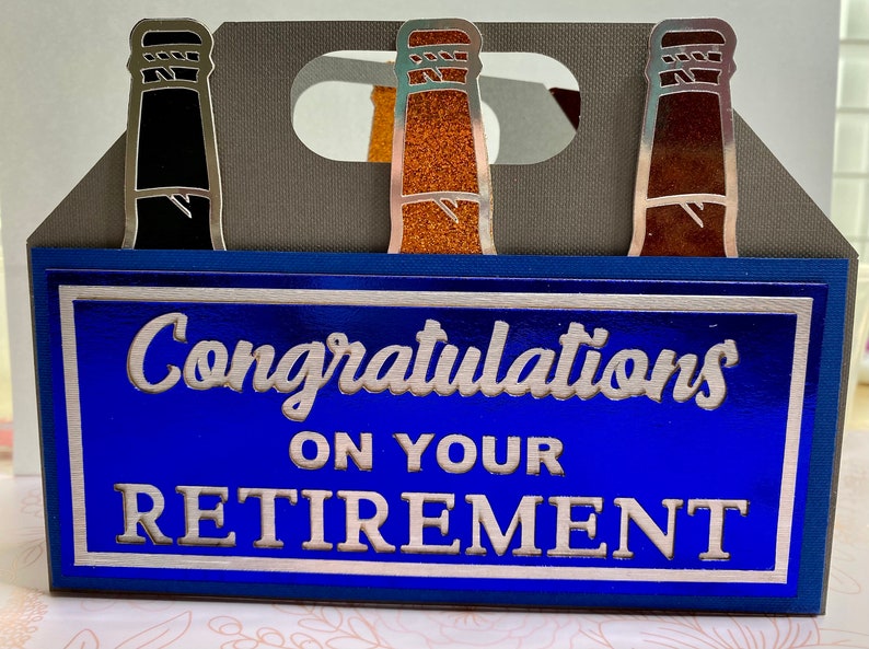Personalized 6-pack Beer Birthday / Retirement / Celebration - Etsy