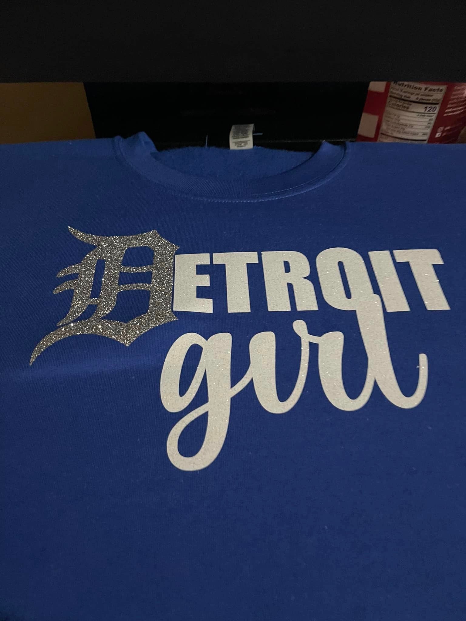 Detroit Pride - Cozy & Stylish Sweater for Detroit Girls-one Pride-blue ...