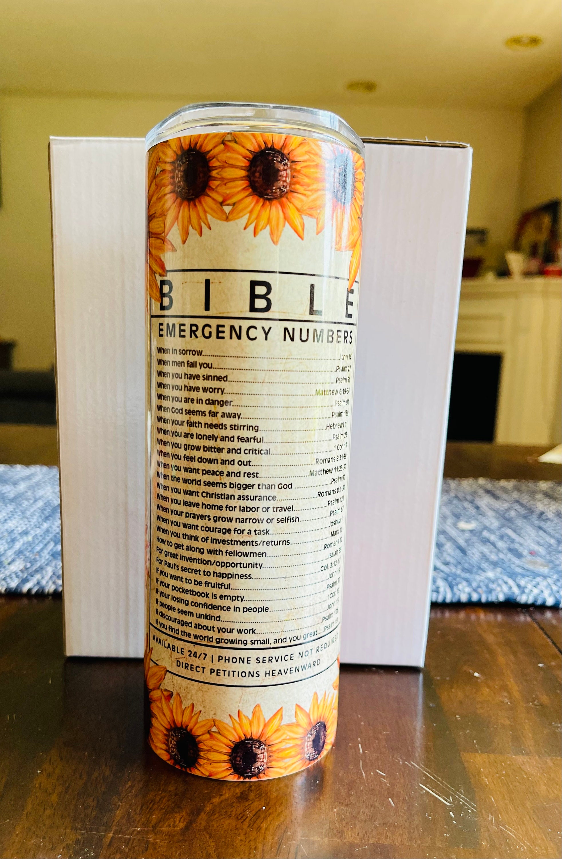 Faithful Affirmations: Bible-inspired Tumbler for Daily Positivity ...