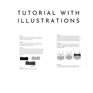 Crop Top Sewing Pattern Mesh XS-XL Instant Download Easy - Etsy