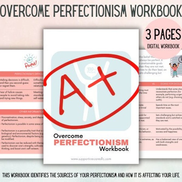 Perfectionism Planner - Etsy