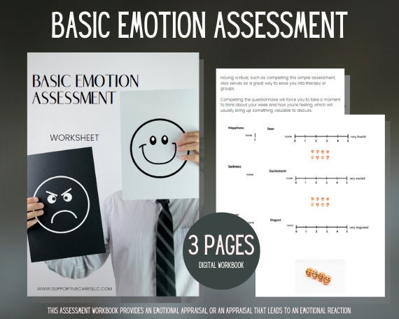 Basic Emotion Assessment - Etsy