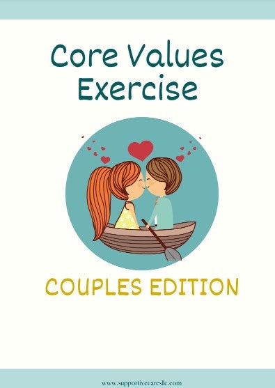 Core Values Exercise for Couples - Etsy