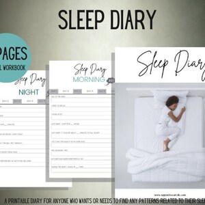 Sleep Diary - Etsy